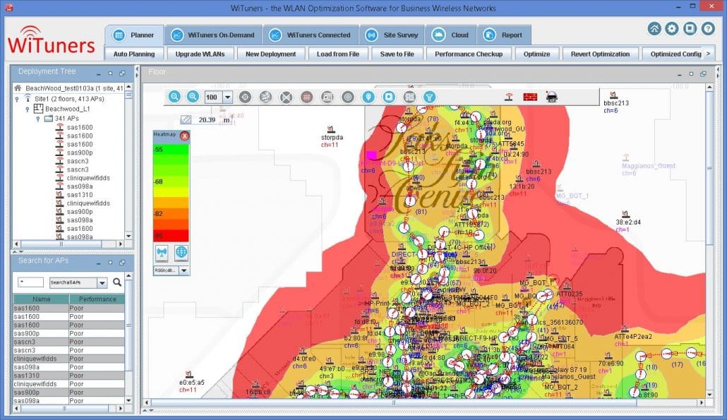 WiFi Planning Software | Plan WLAN Easy and Fast by WiTuners Planner